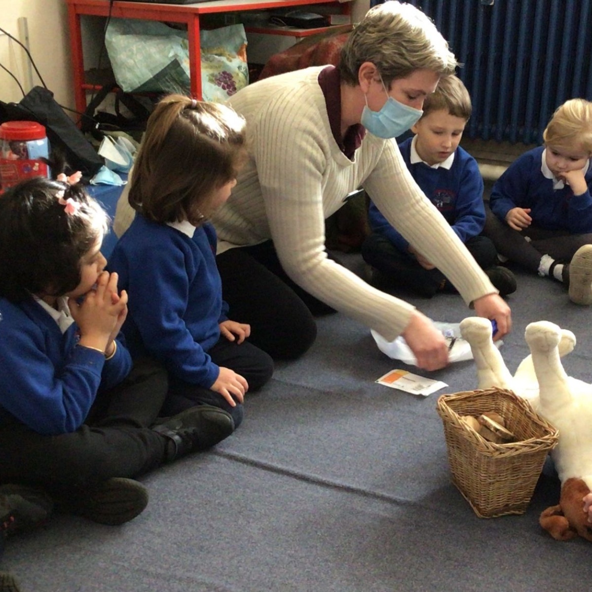 Stanton St Quintin - Visit from the vet